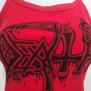 Tops | Death Tank Top Ribbed Death Band Shirt Death Metal Shirt | Poshmark